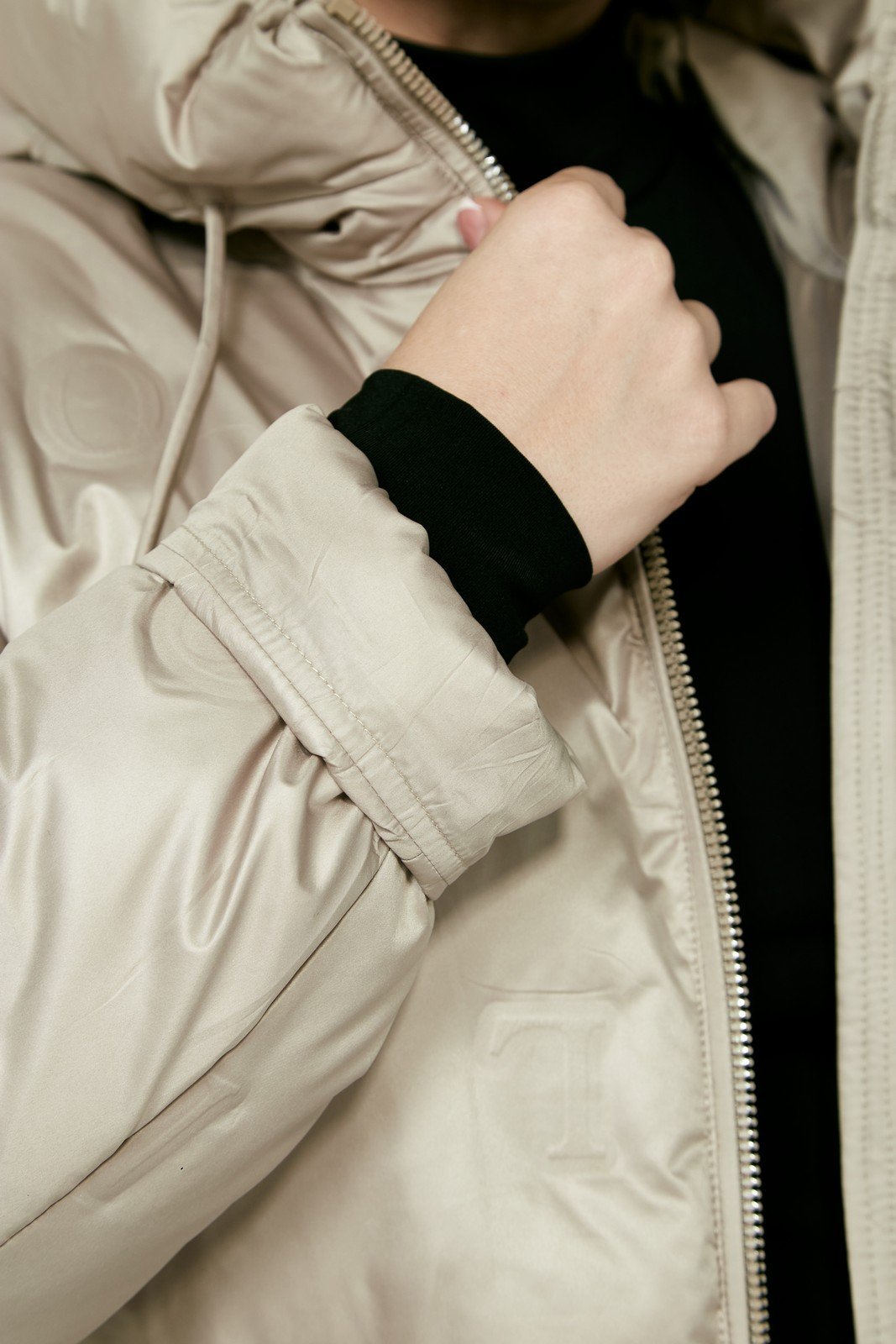 Куртка 2129 шампань Shetti купить в интернет магазине Велесмода